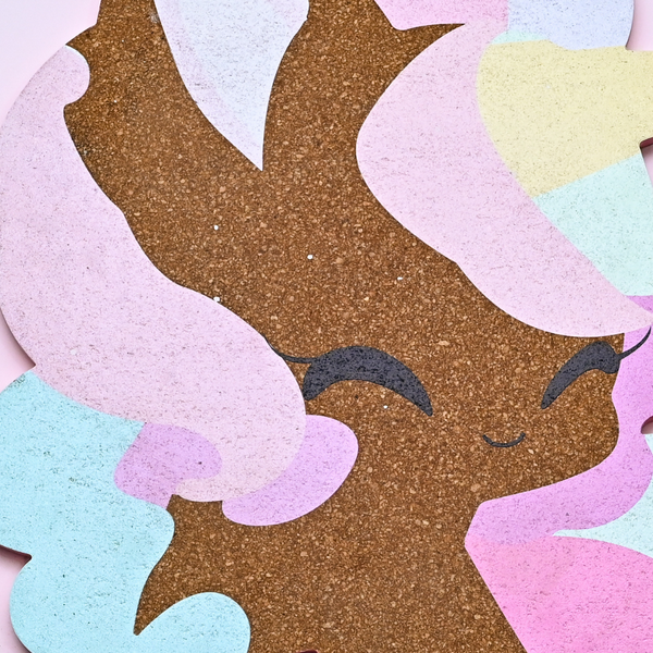 Unicorn Shaped Cork Pinboard – Pinch of Pretty