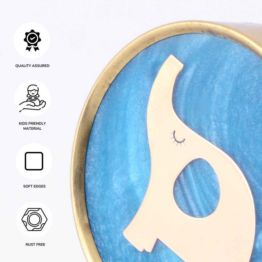 Shop Our Charming Brass Elephant Knob for Kids' Room Decor – Pinch of ...