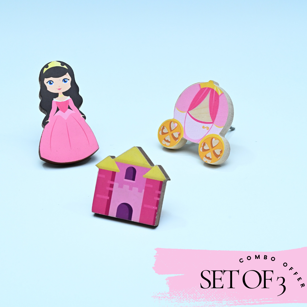 Shop Online PACK OF 3 (Princess, Castle, Princess Carriage) for Kids ...