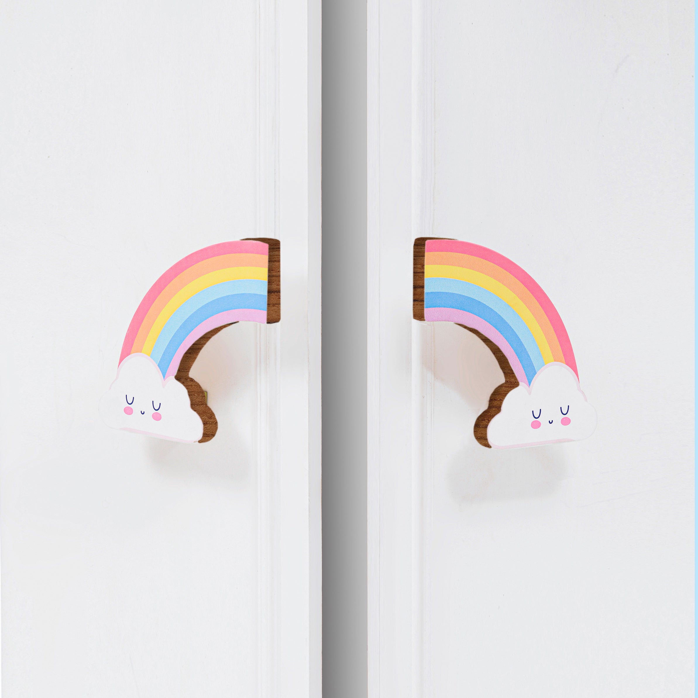 Colorful Rainbow Cupboard Handles for Kids' Rooms | Buy Now – Pinch of ...