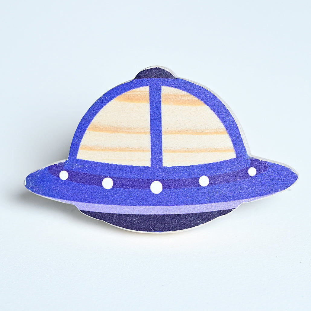 Shop Online Spaceship Pinewood Knob for Kids' Room Decor – Pinch of Pretty