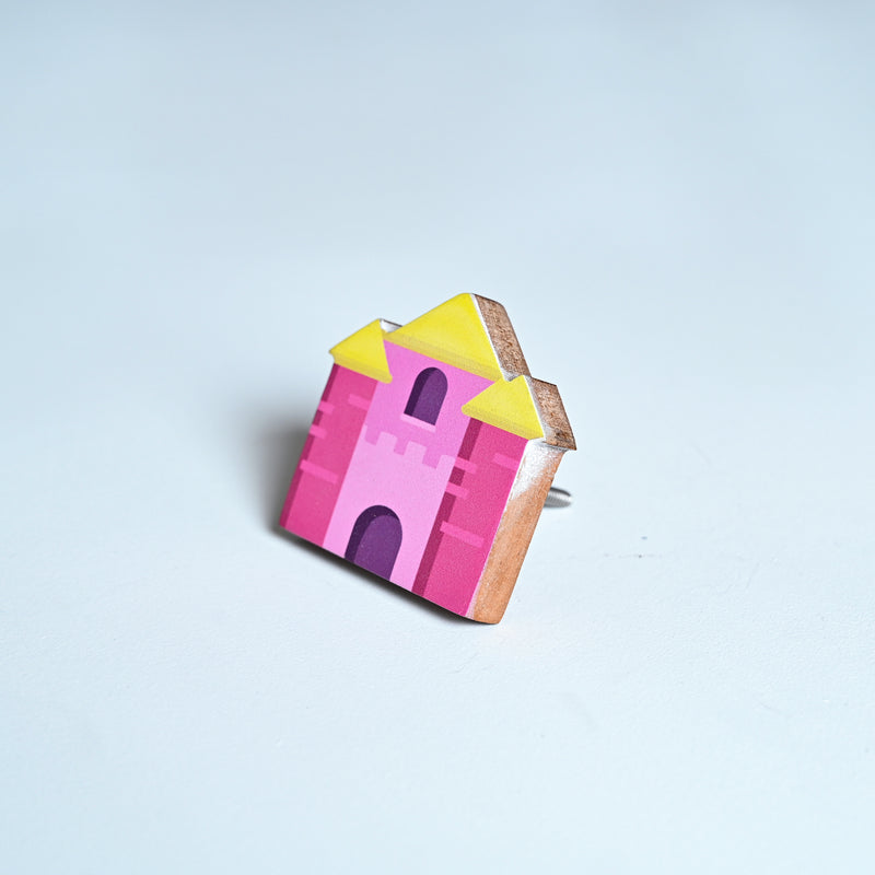 Shop Online Castle Acacia Wood Knob for Kids' Room Decor – Pinch of Pretty