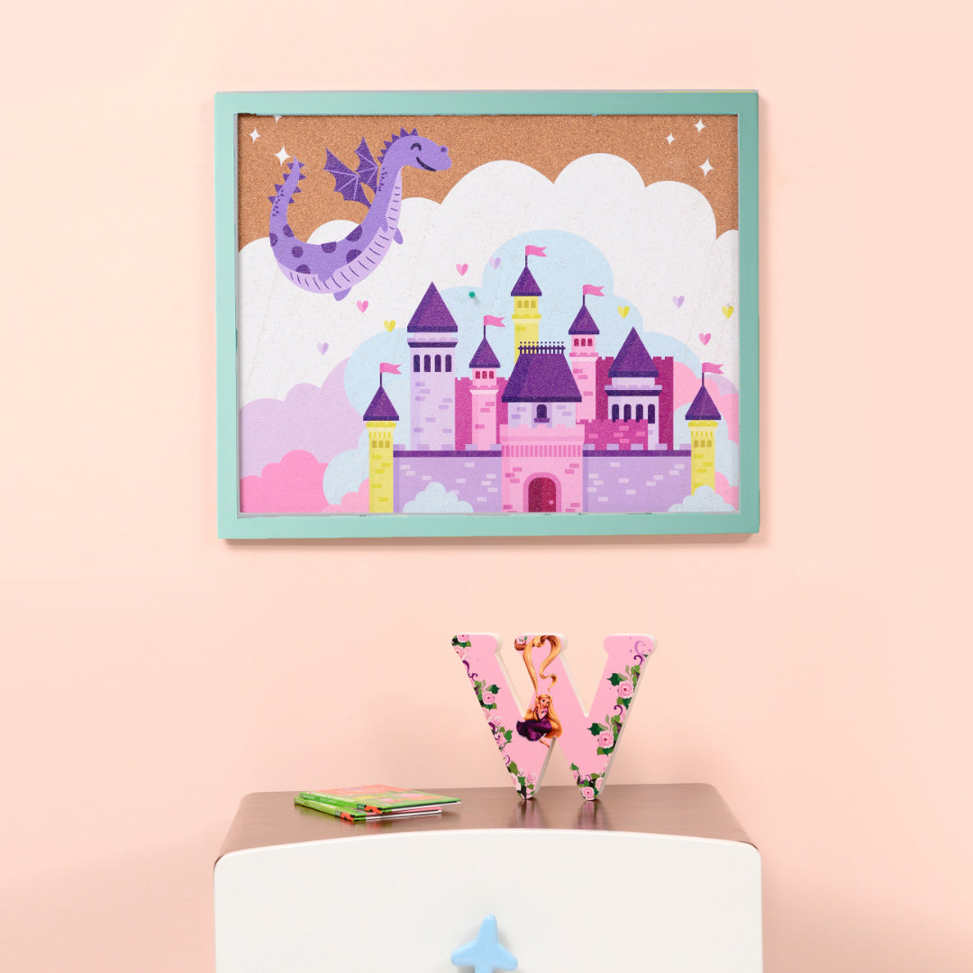 Magical Castle Pinboard | Sparking Wonders in Kids' Room – Pinch of Pretty