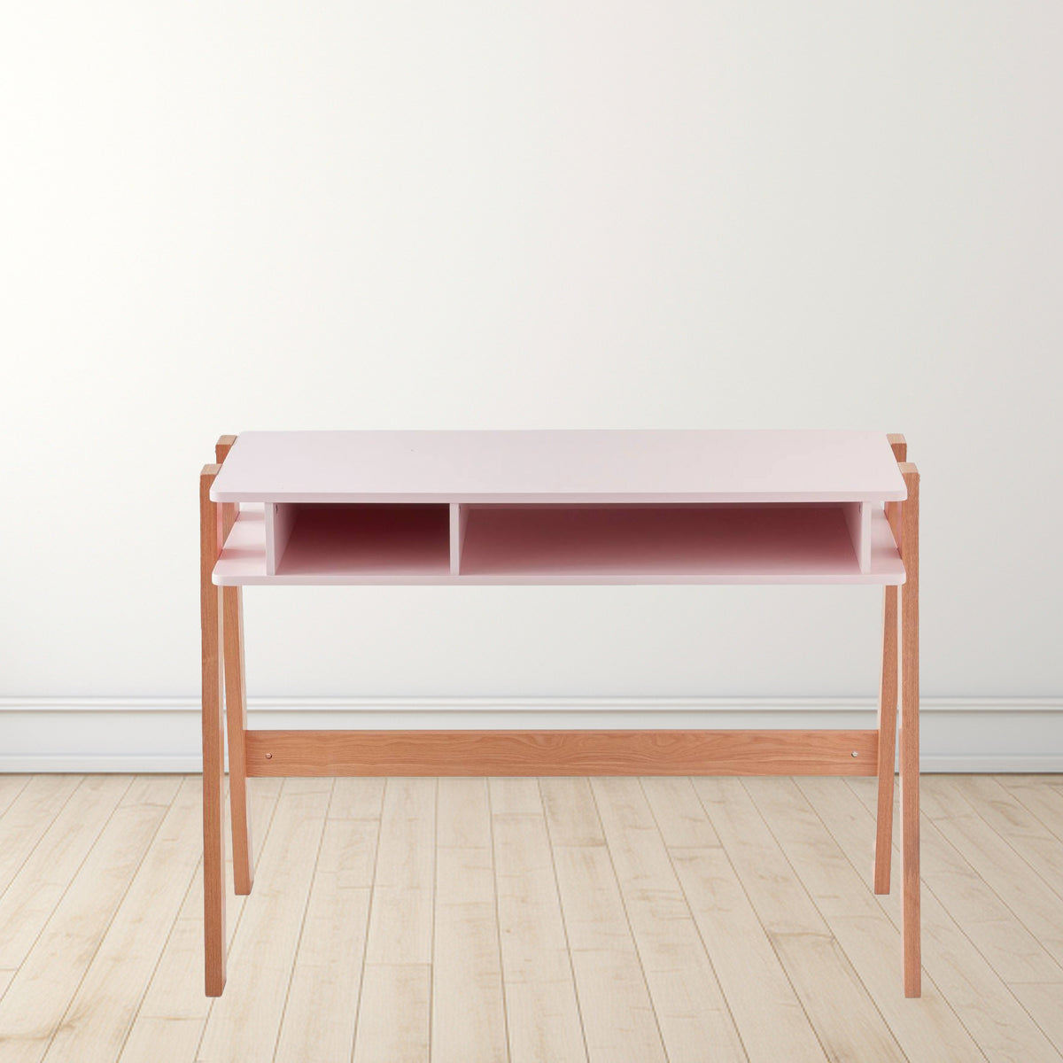 Blush Pink Study Desk – Compact and Elegant – Pinch of Pretty