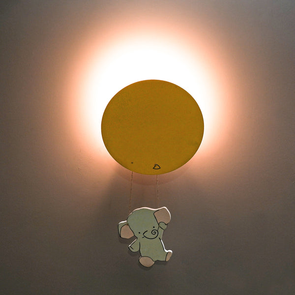 Shop Elephant Wall Light | Radiant Charm for Kids' Space – Pinch of Pretty