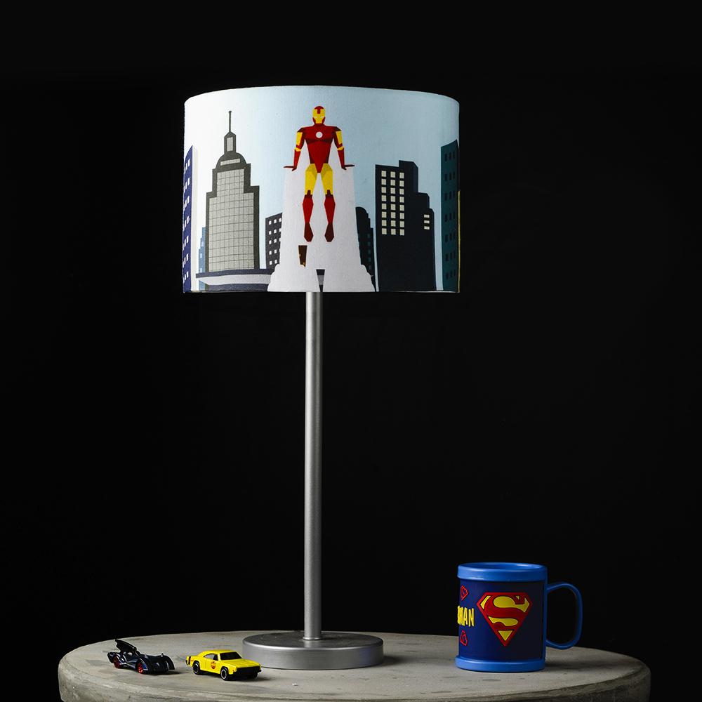 Ironman Table Lamp | Superhero Glow for Kids Room Adventure – Pinch of ...