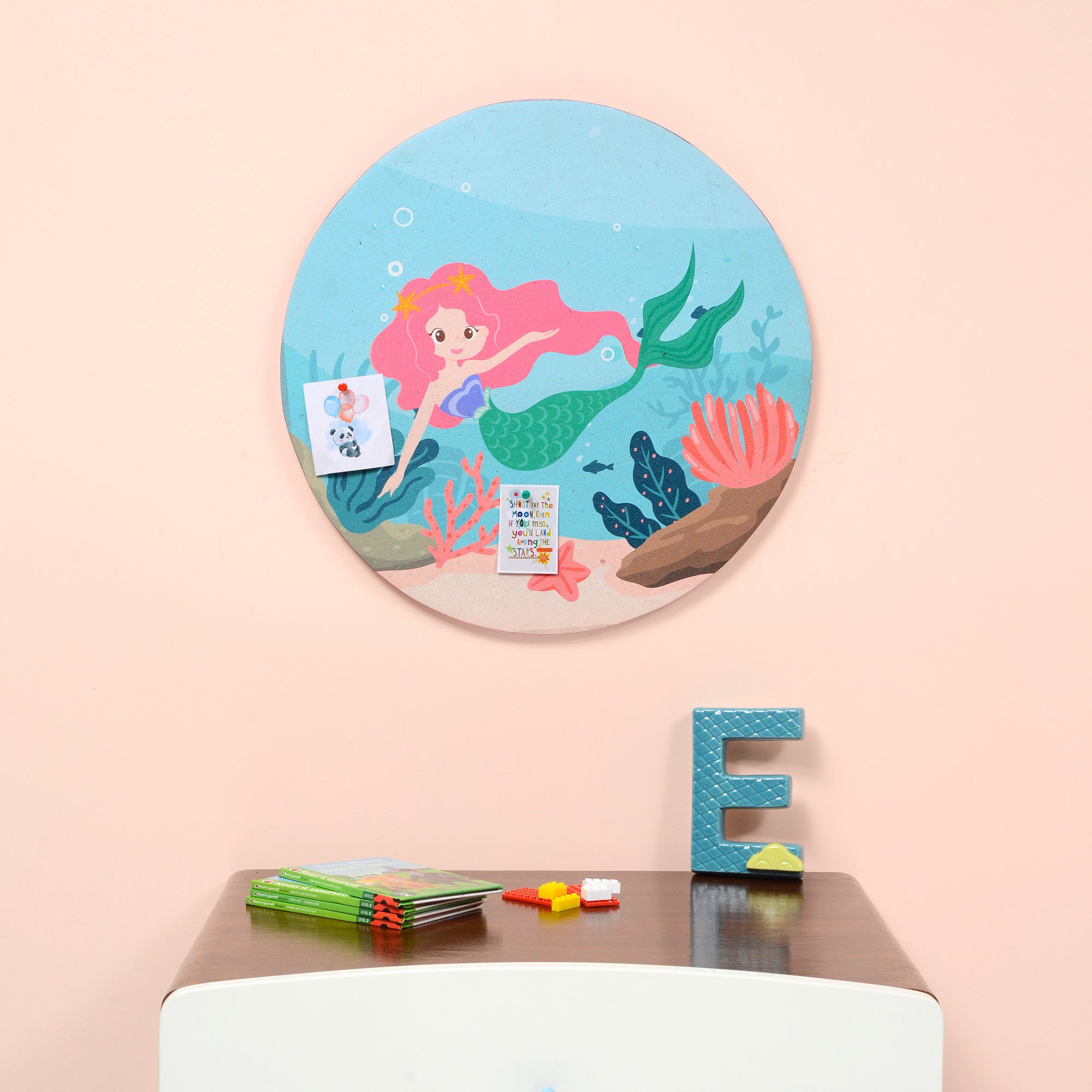 Enchanting Mermaid Pinboard | Dive into Kids' Room Magic – Pinch of Pretty