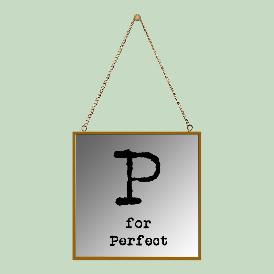 P for Perfect | Charming Wall Mirrors for Kids' Room Bliss – Pinch of ...