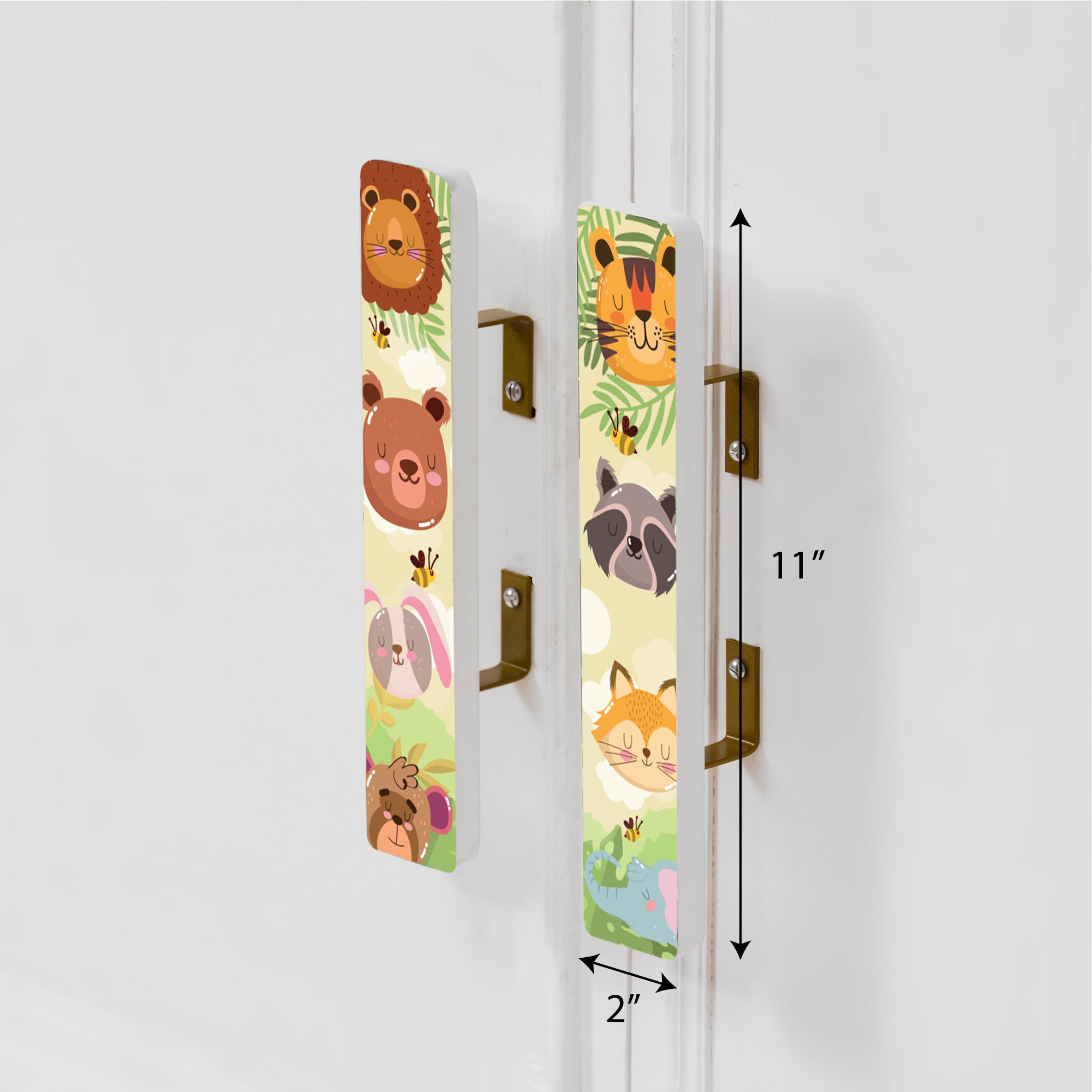Wild Elegance | Jungle Cupboard Handles for Kids' Rooms – Pinch of Pretty