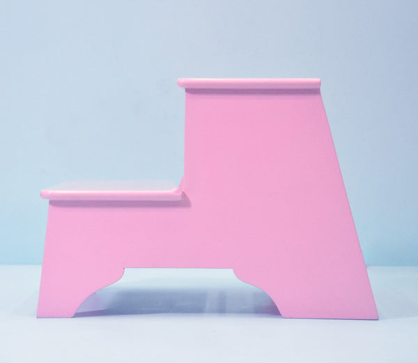 Classic Pink Step Stool | Kid-Friendly Designs Buy Online – Pinch of Pretty