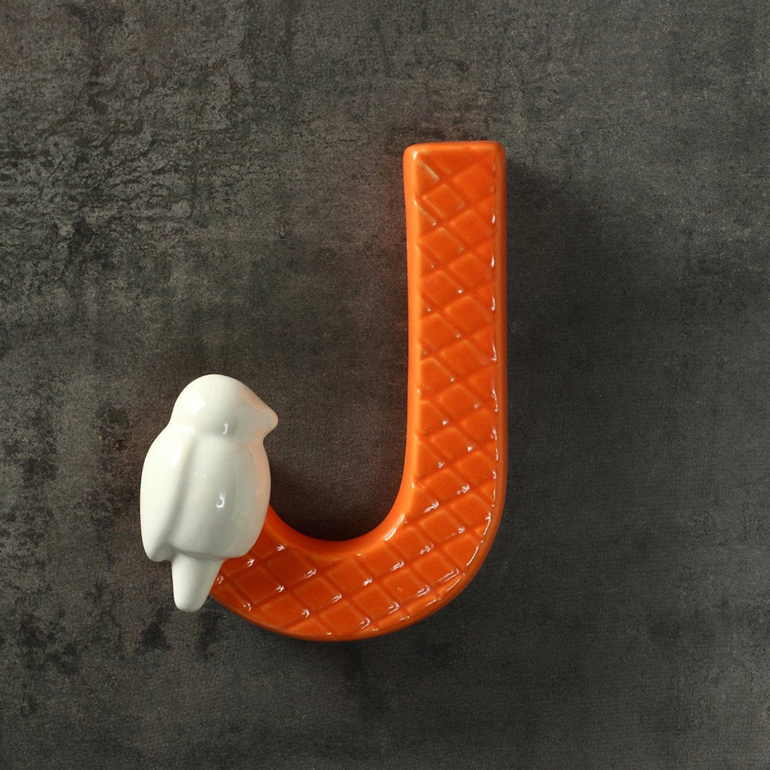 Tweety Bird Letter J Ceramic Alphabet | Kids' Playful Charm – Pinch of ...